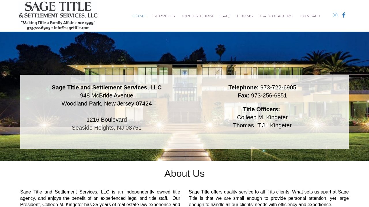 Sage Title and Settlement Services LLC