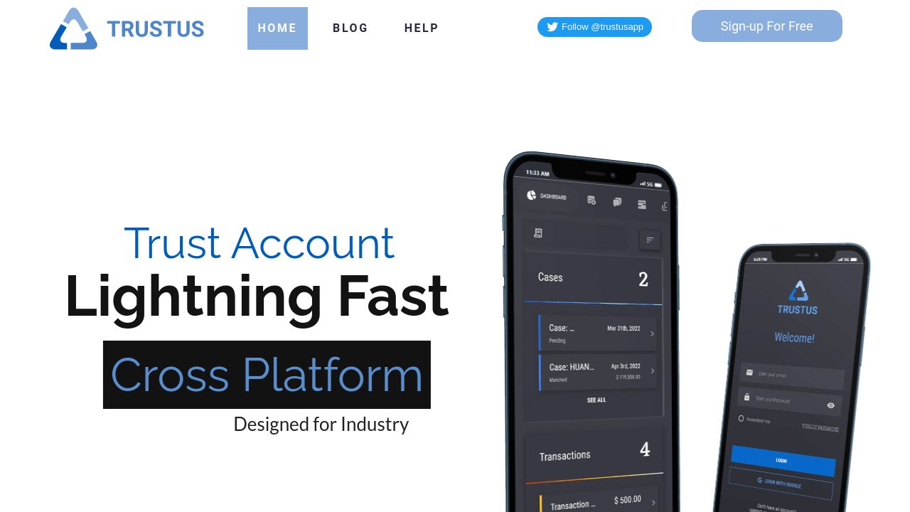 TrustUS | The Next Gen Trust Account Management App